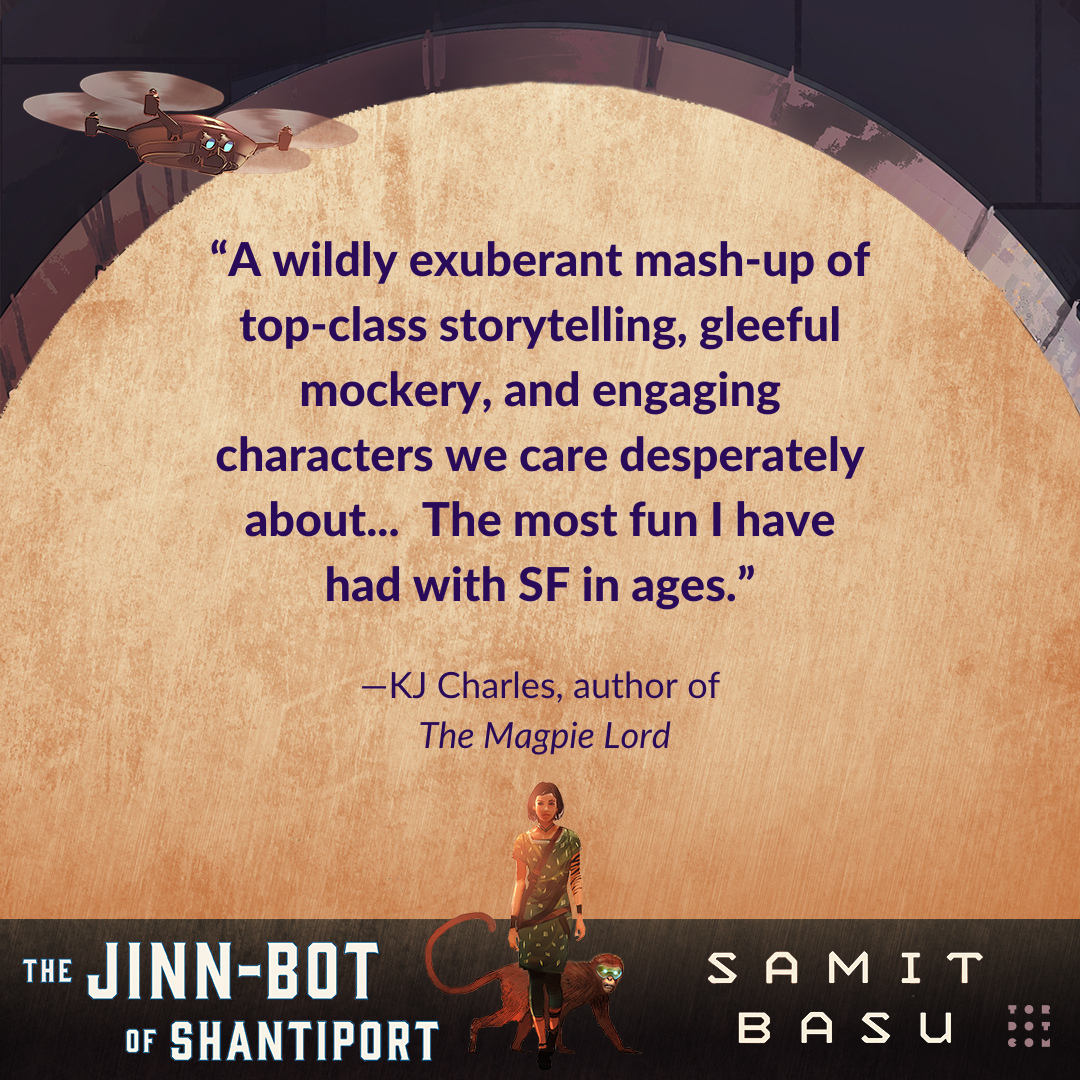 The Jinn-Bot of Shantiport | Samit Basu