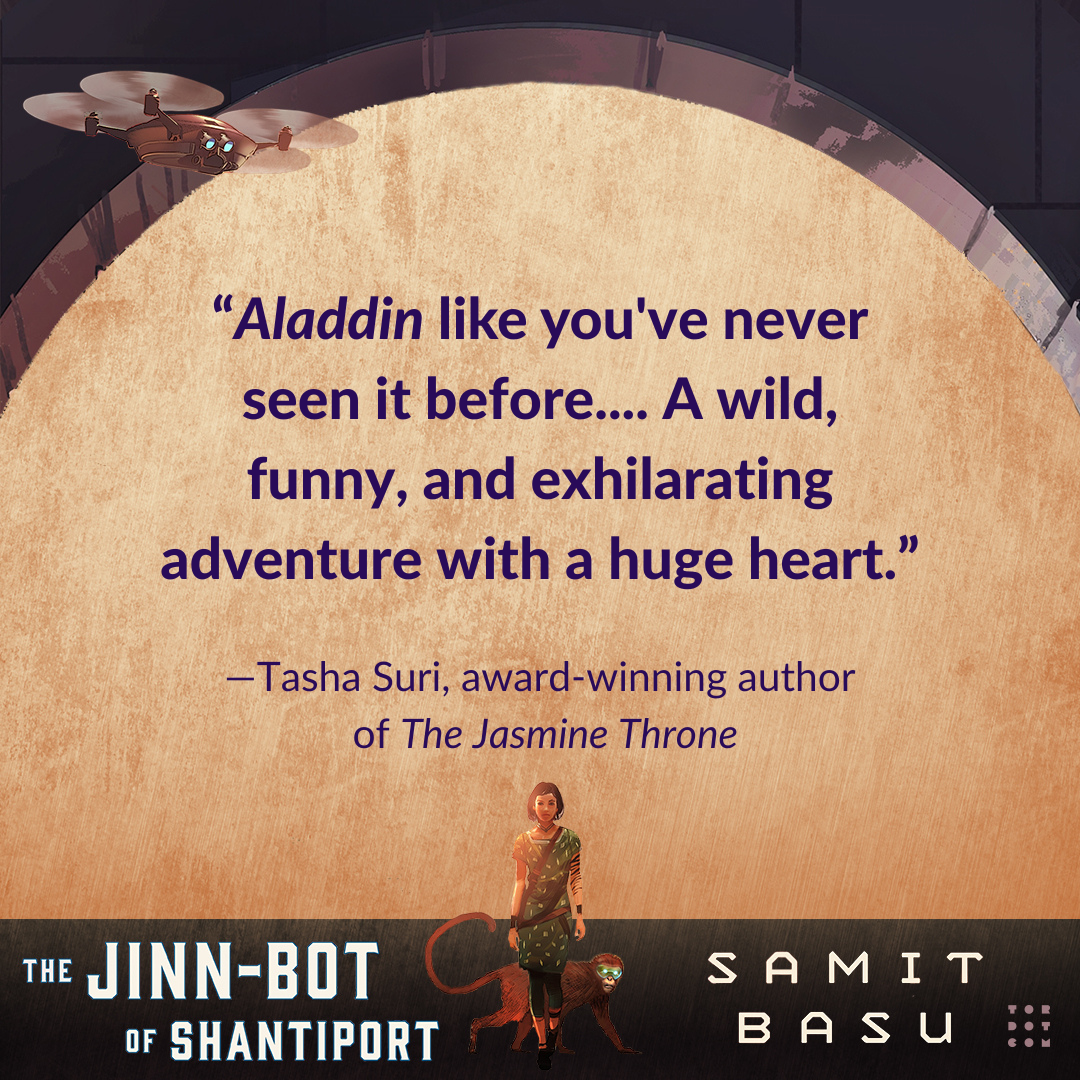 The Jinn-Bot of Shantiport | Samit Basu